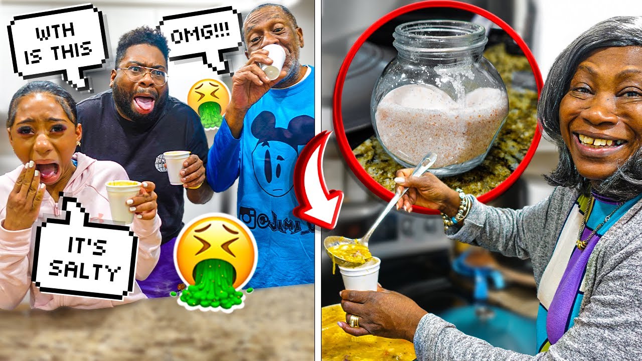 Serving My Family EXTREMELY SALTY Food To See Their Reaction ...