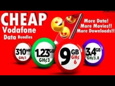 How to Buy | Get Vodafone Cheapest Internet | Data Bundle m4m - YouTube