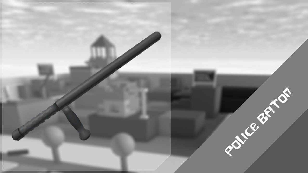 Slash/ Equip - Police Baton - Roblox - YouTube