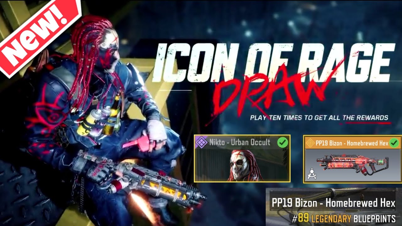 *NEW* ICON OF RAGE DRAW!! LEGENDARY PP 19 - BIZON HOMEBREWED HEX ...