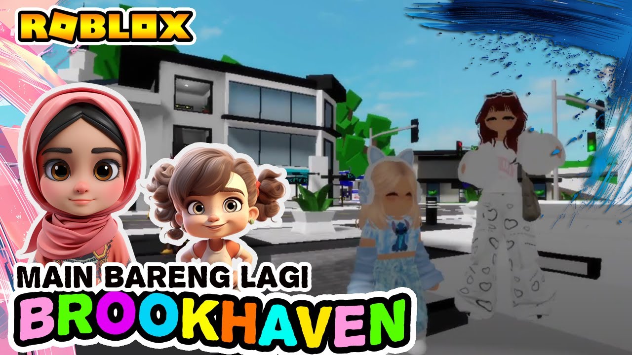 MAIN LAGI DI BROOKHAVEN ( ROBLOX ) - YouTube