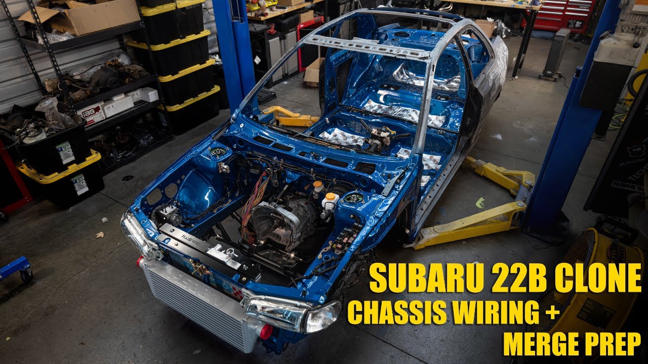 Subaru 22B Clone Build; Getting the Worst Done - YouTube