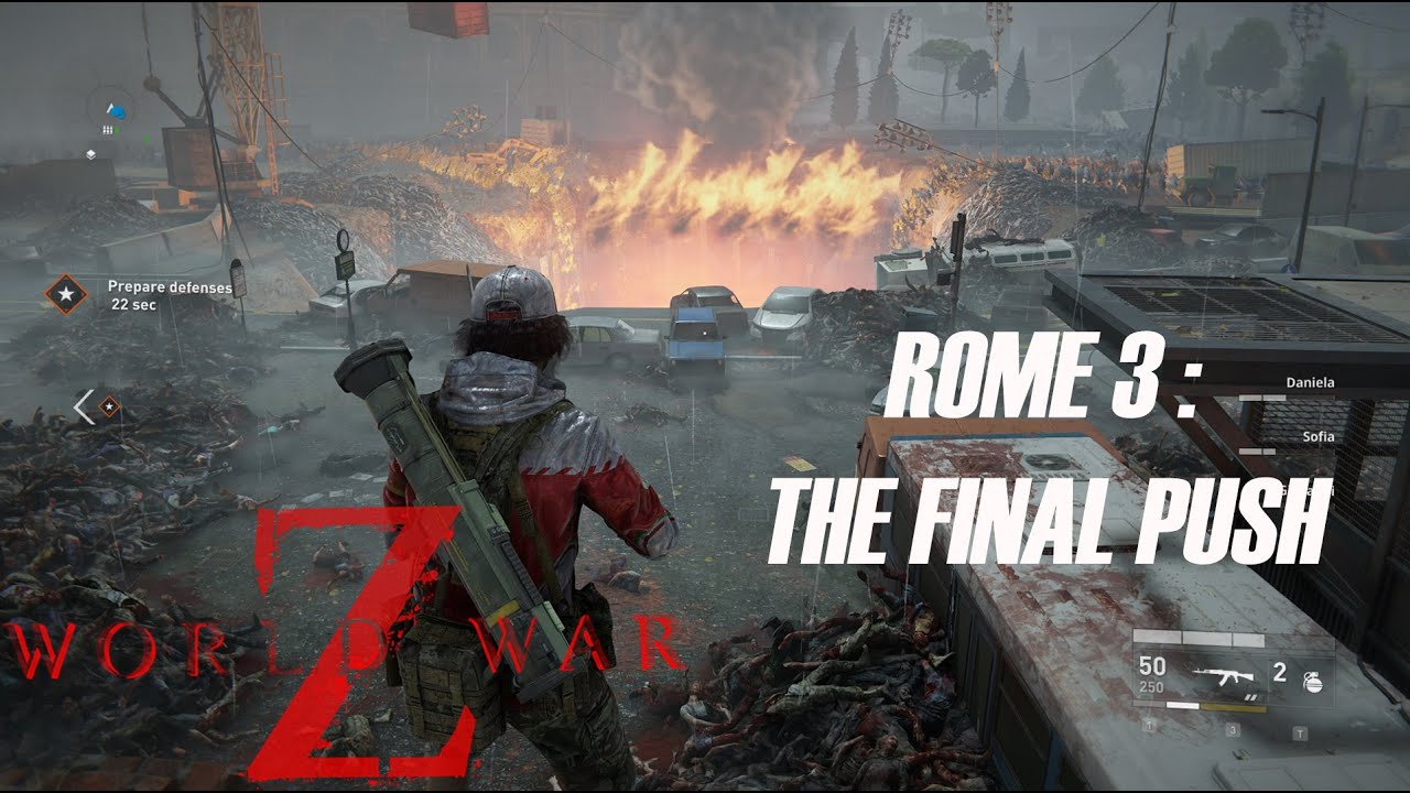 BUNUH SEMUA ZOMBIE - WORLD WAR Z | ROME PART 3 - YouTube