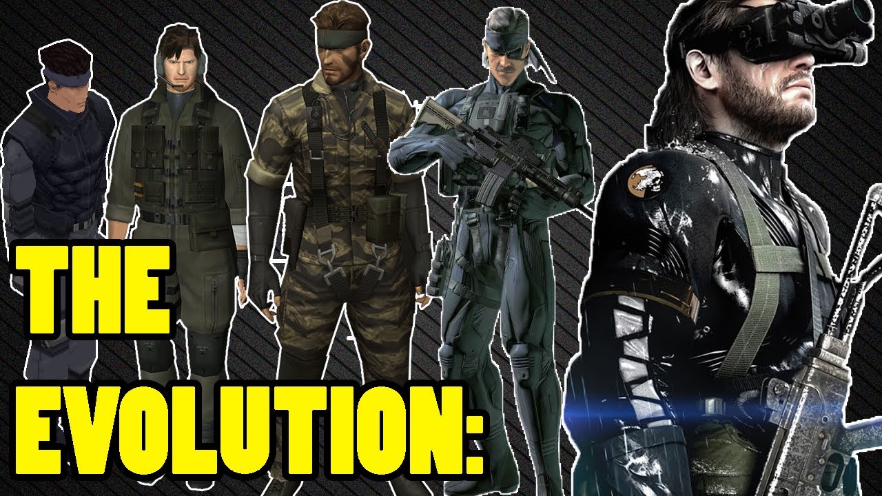 The Evolution of Graphics: Playstation (Metal Gear Solid Edition) - YouTube