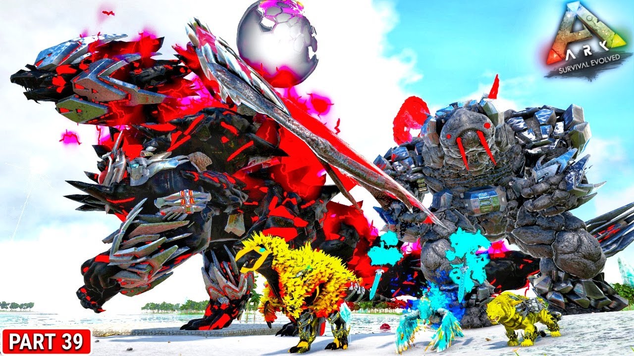 Boss Fight And Ancient Mythical Boss Army 🔥🔥🔥 : Ark Dragon Hunter : ARK ...