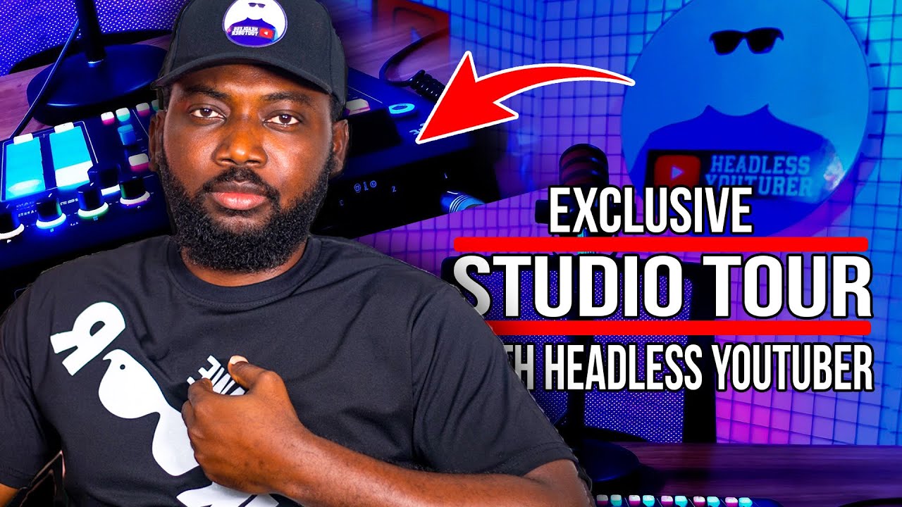 Exclusive Studio Tour With Headless Youtuber - YouTube