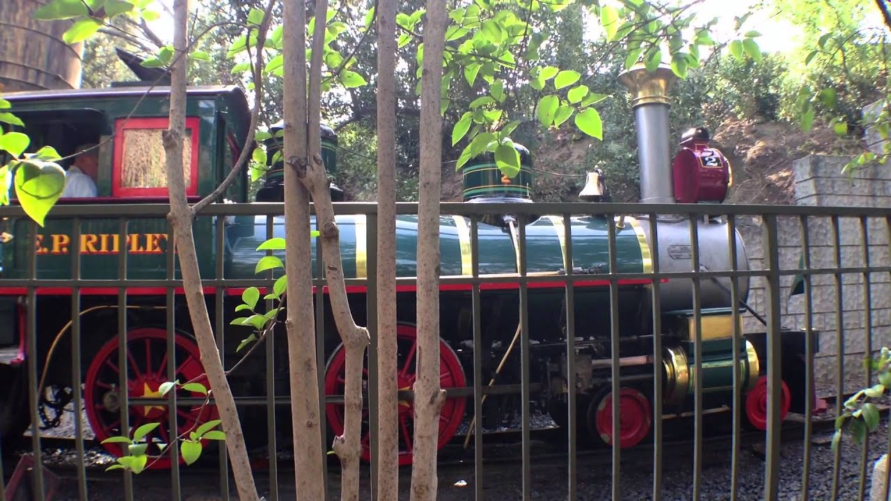 Disneyland Railroad E.P.Ripley Engine #2 & Lilly Belle With Boiler ...