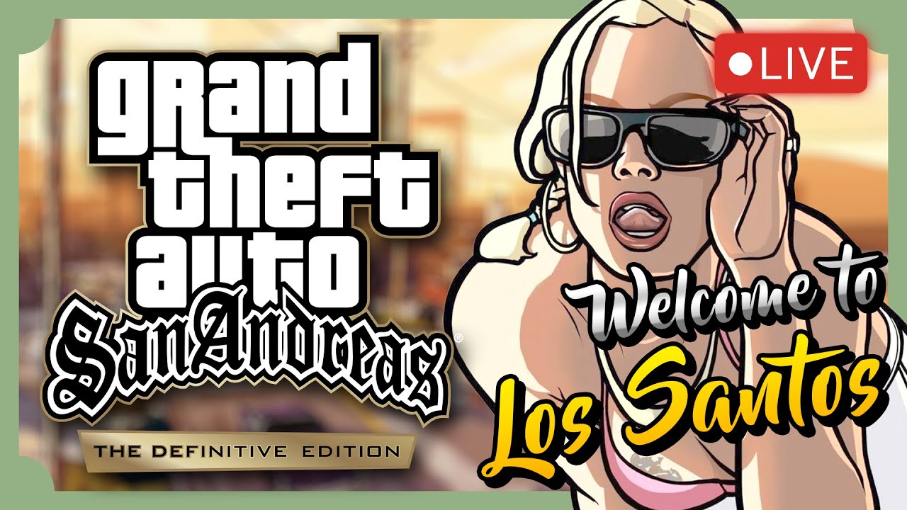 20 years later 🔴Live! Grand Theft Auto: San Andreas STORY Walkthrough ...