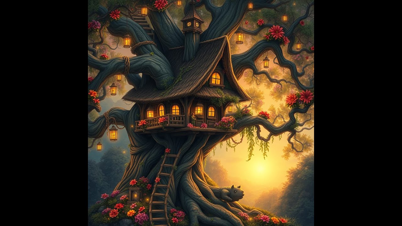 The Time Traveling Treehouse in English version| #shortsfeed #shorts # ...