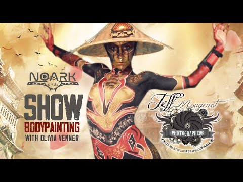 NOARK Jeff Mougenot SHOW with Olivia Venner Erotix Bruxelles (Asian Character) - YouTube