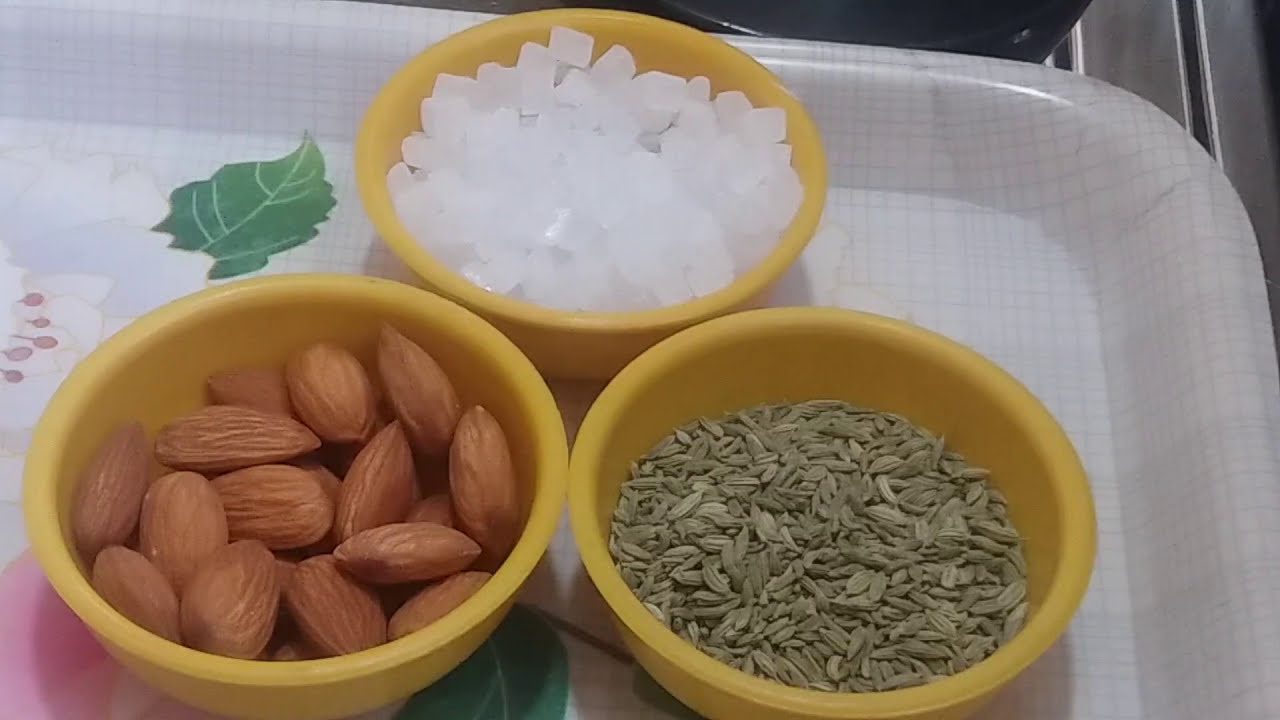 Healthy Drink For Weak Eyesight Badam mishri Sauf Milk Shake Home healthy-drink-for-weak-eyesight-badam-mishri-sauf-milk-shake-home