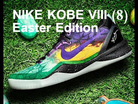 Replica Kobe 8 Easter Edition 360kicks Review - YouTube