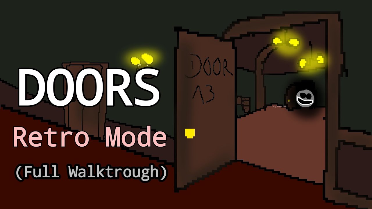 Retro Mode (Full Walktrough) | Roblox DOORS - YouTube