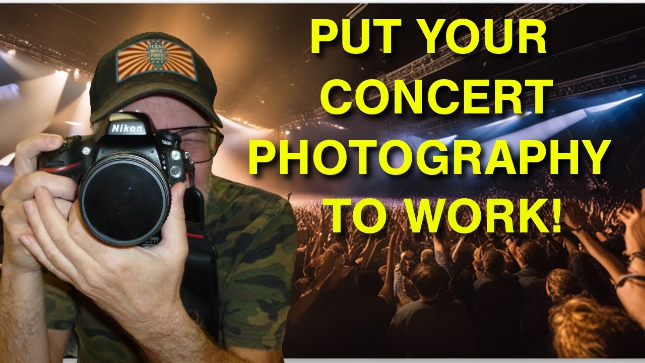 How to Make Concert Photography Promo Material POP! 🎵 - YouTube