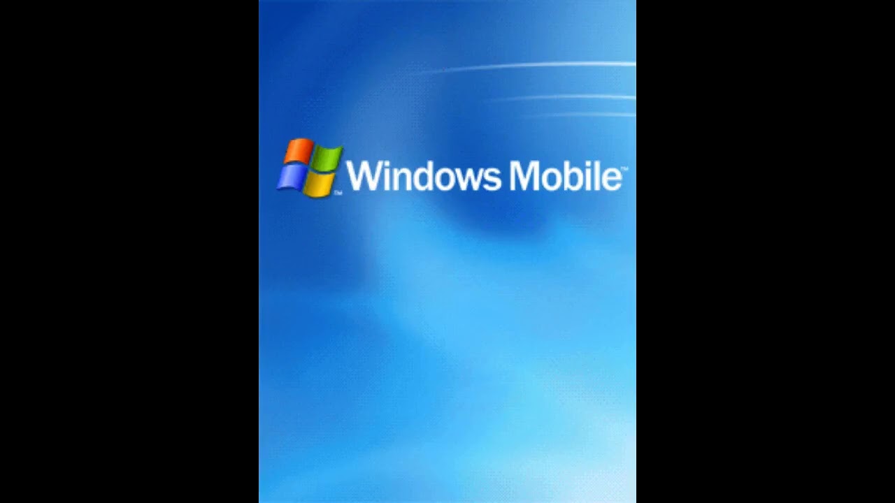 Windows Mobile splash screen with Motorola startup sound - YouTube