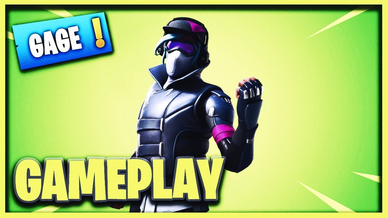 *UNRELEASED* GAGE SKIN GAMEPLAY - YouTube