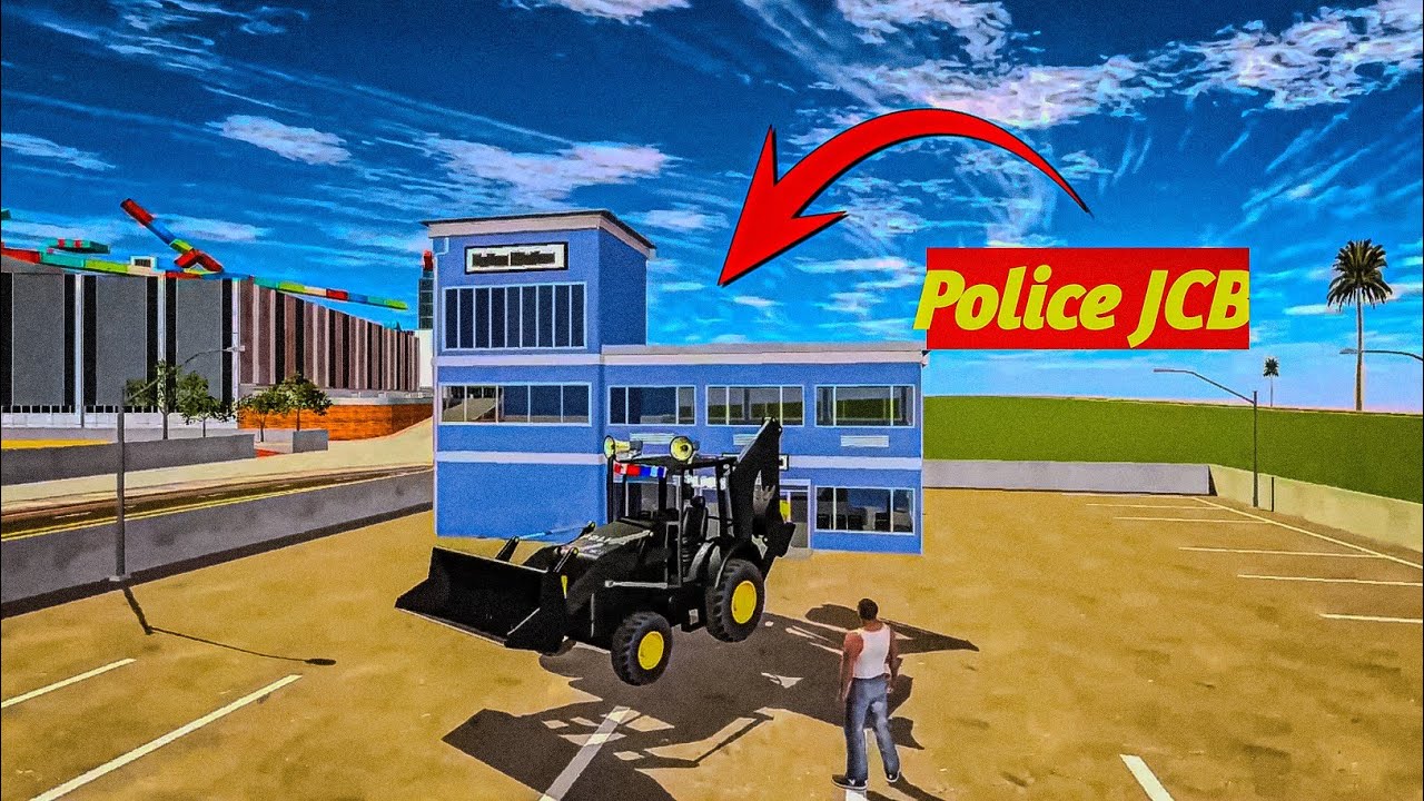 Franklin Made Police JCB in Indian Bike Driving 3d 😱 - YouTube