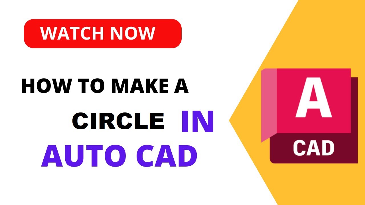 how to create a circle in AutoCAD?///কিভাবে অটোক্যাডে একটি circle তৈরি ...