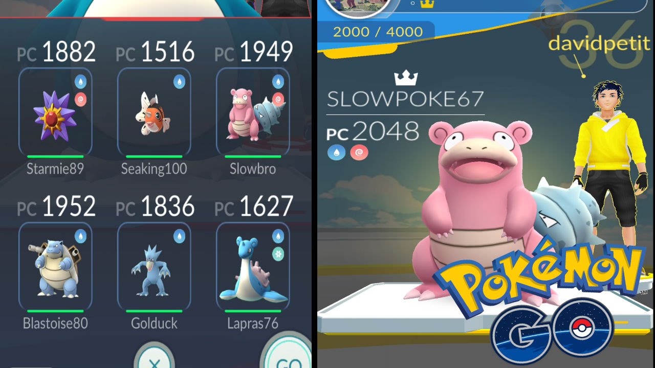 TEAM MISTY VS GYM L8! LÍDERES DE KANTO! MEDALLA CASCADA! [Pokémon GO ...
