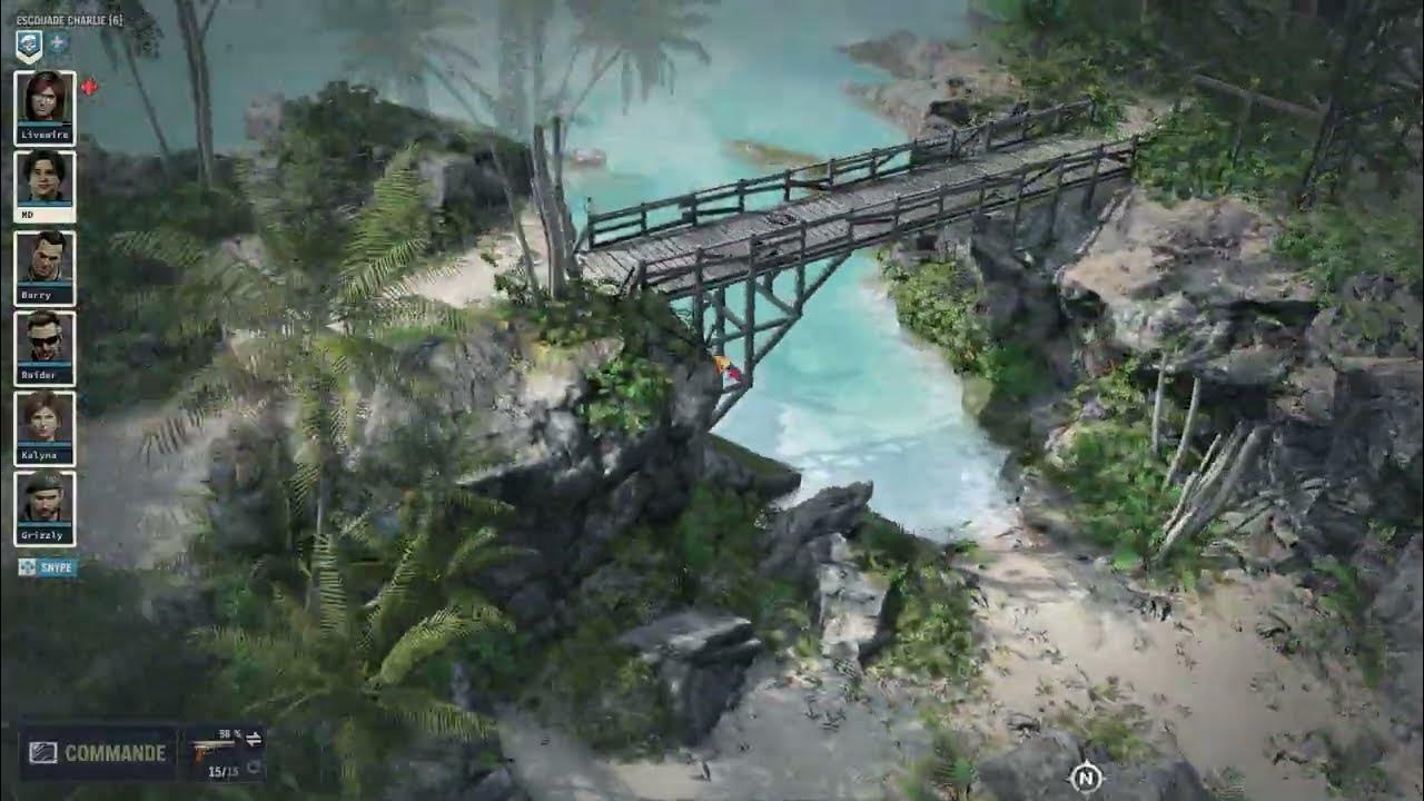 Jagged alliance 3 , commando ( diff x1.5 + % ) episode 2: Le village de Ernié - YouTube