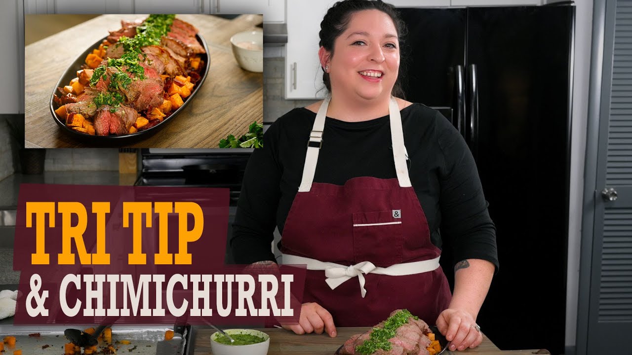 Tri Tip Recipe With Chimichurri Youtube