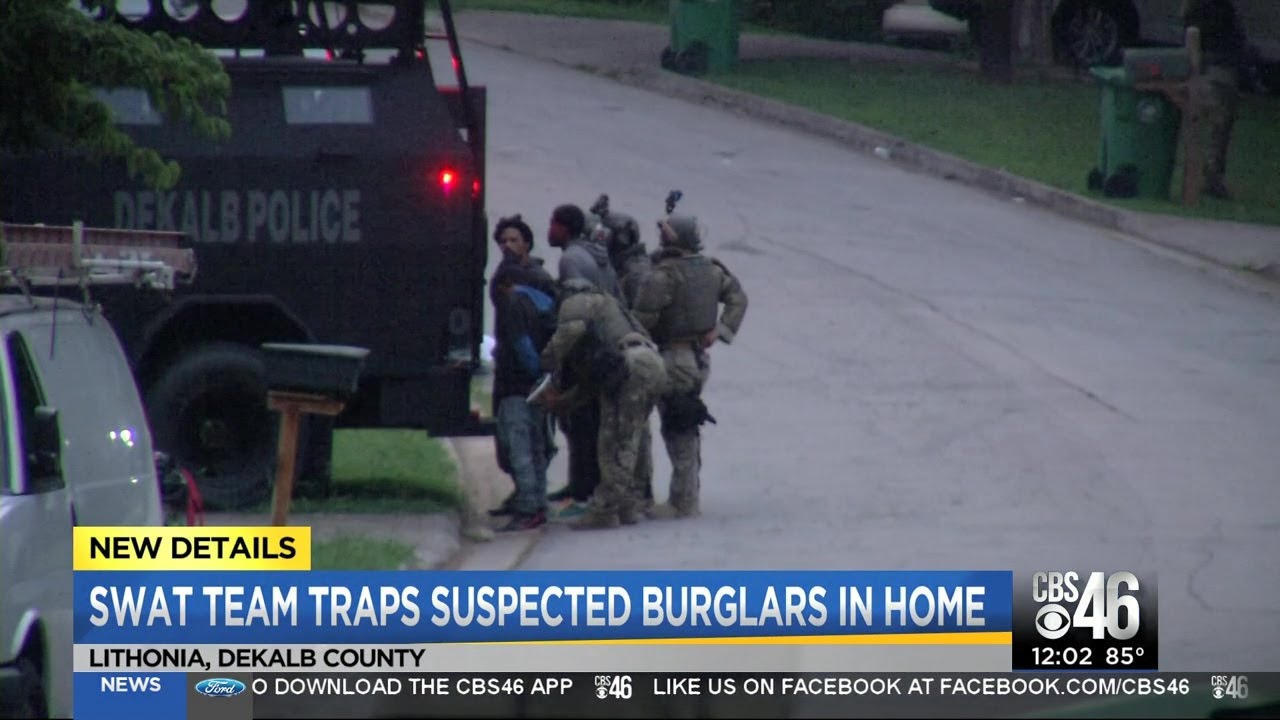 Swat Team House Police, SWAT Team Search House In Richland