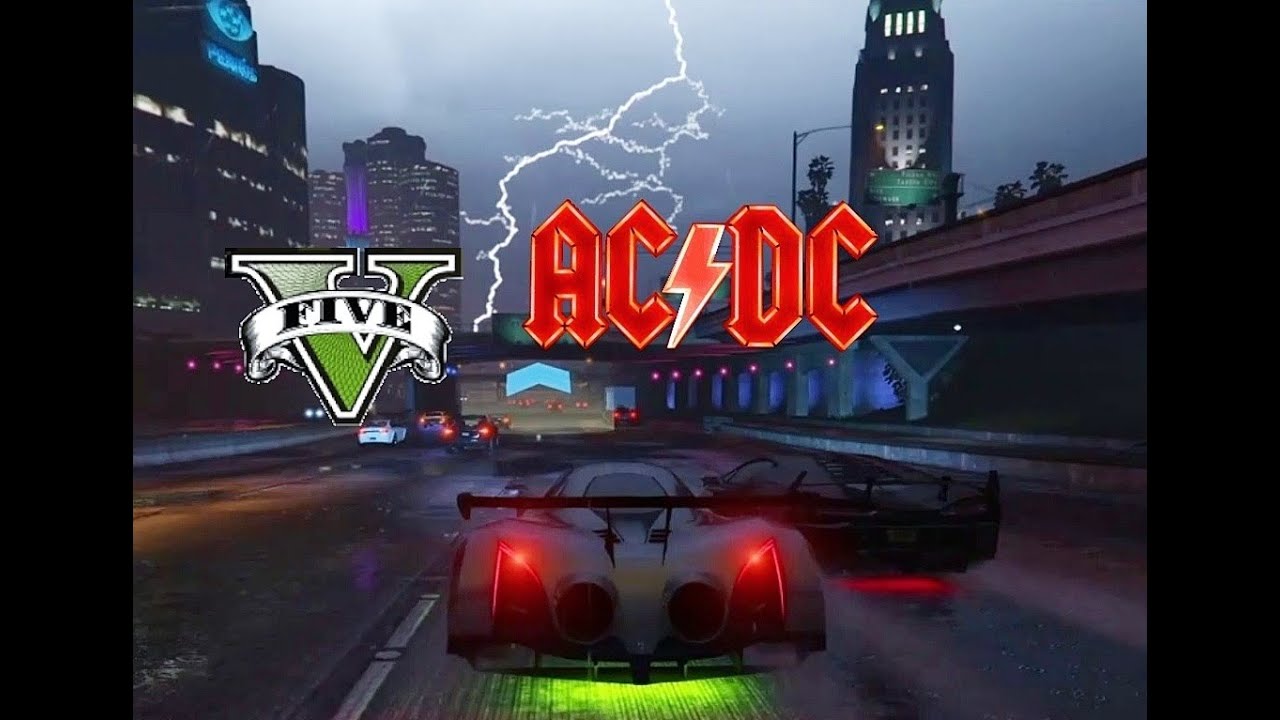 AC/DC - Thunderstruck - GTA V Online - YouTube