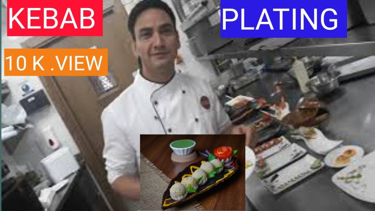 kabab plating कबाब प्लेटिंग #new style kebab plating 2023 - YouTube