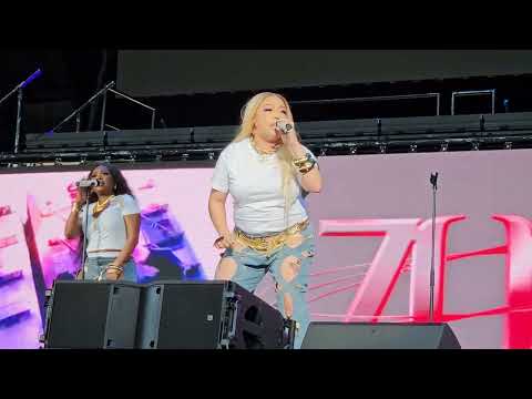 702 "This Lil' Game We Play (LIVE)" at The Queens of R&B Tour in West Palm Beach July 2024 ...