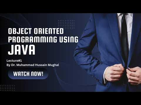 Object Oriented Programming UsingJava | Lecture1 (Part 3) | Operators - YouTube