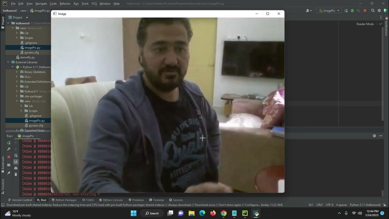 how to capture live video from tello drone - YouTube