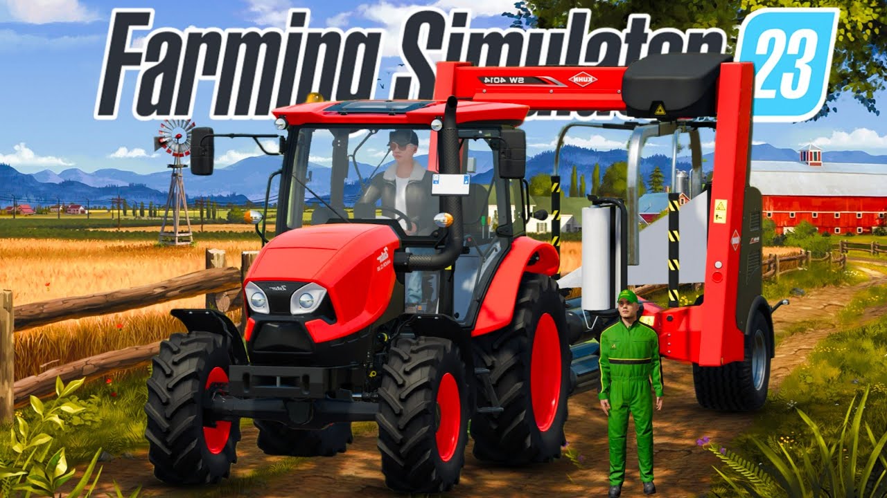 Silage Bales Making In Fs23 | Fs23 Gameplay | Timelapse | - YouTube