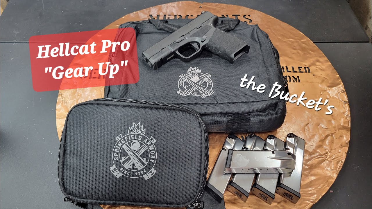 Springfield Hellcat Pro "Gear Up" Bundle with Range Review - YouTube