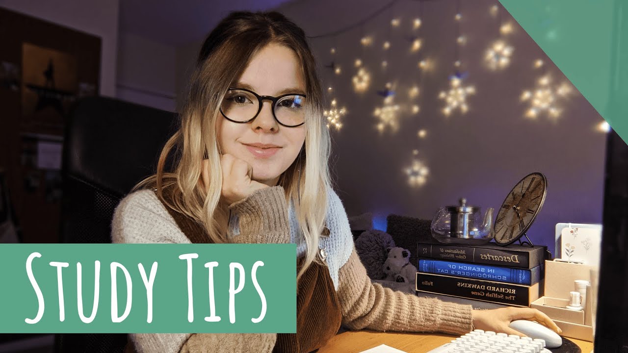 Study Advice from a Study With Me Streamer - YouTube