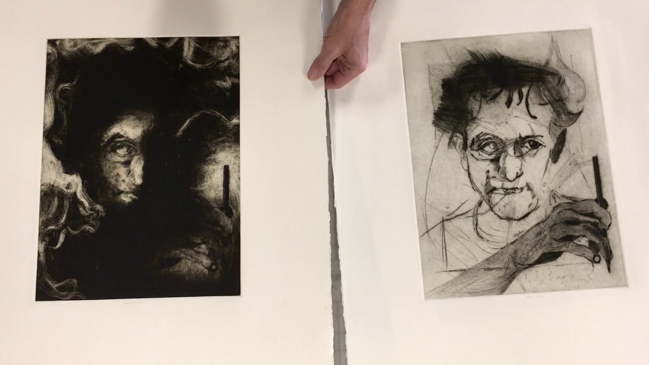 Drypoint Prints (Intaglio) - YouTube