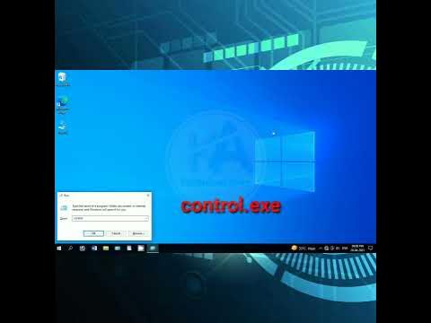 How to open Control Panel using run command 💻⌨️ #shorts #run command - YouTube