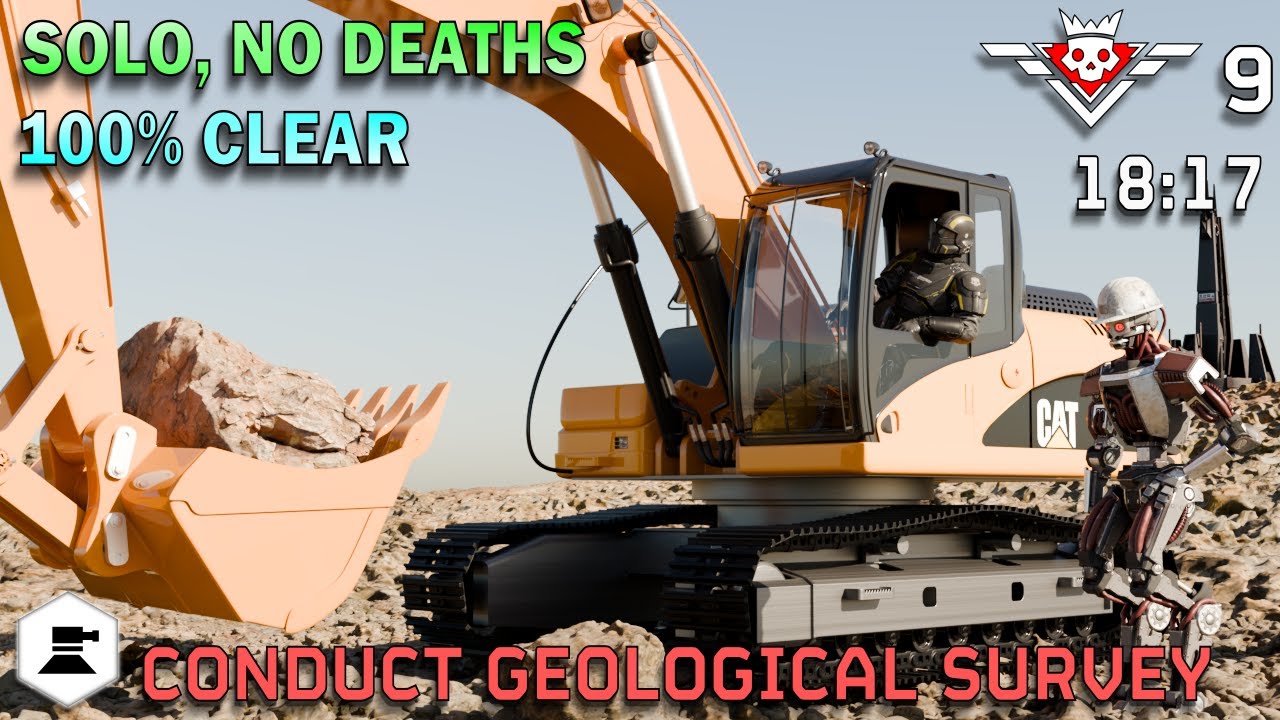 Conduct Geological Survey (Automatons) - No Deaths, Solo Helldive, 100% ...