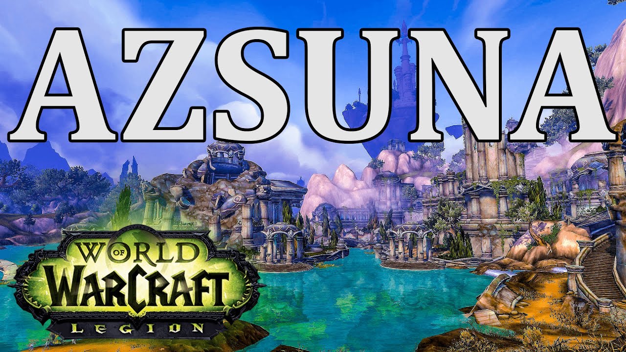 Down to Azsuna WoW Quest - YouTube
