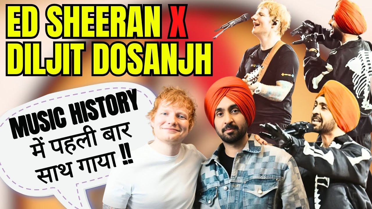 Diljit Dosanjh X Ed Sheeran Full Performance in Mumbai| Bollywood ...