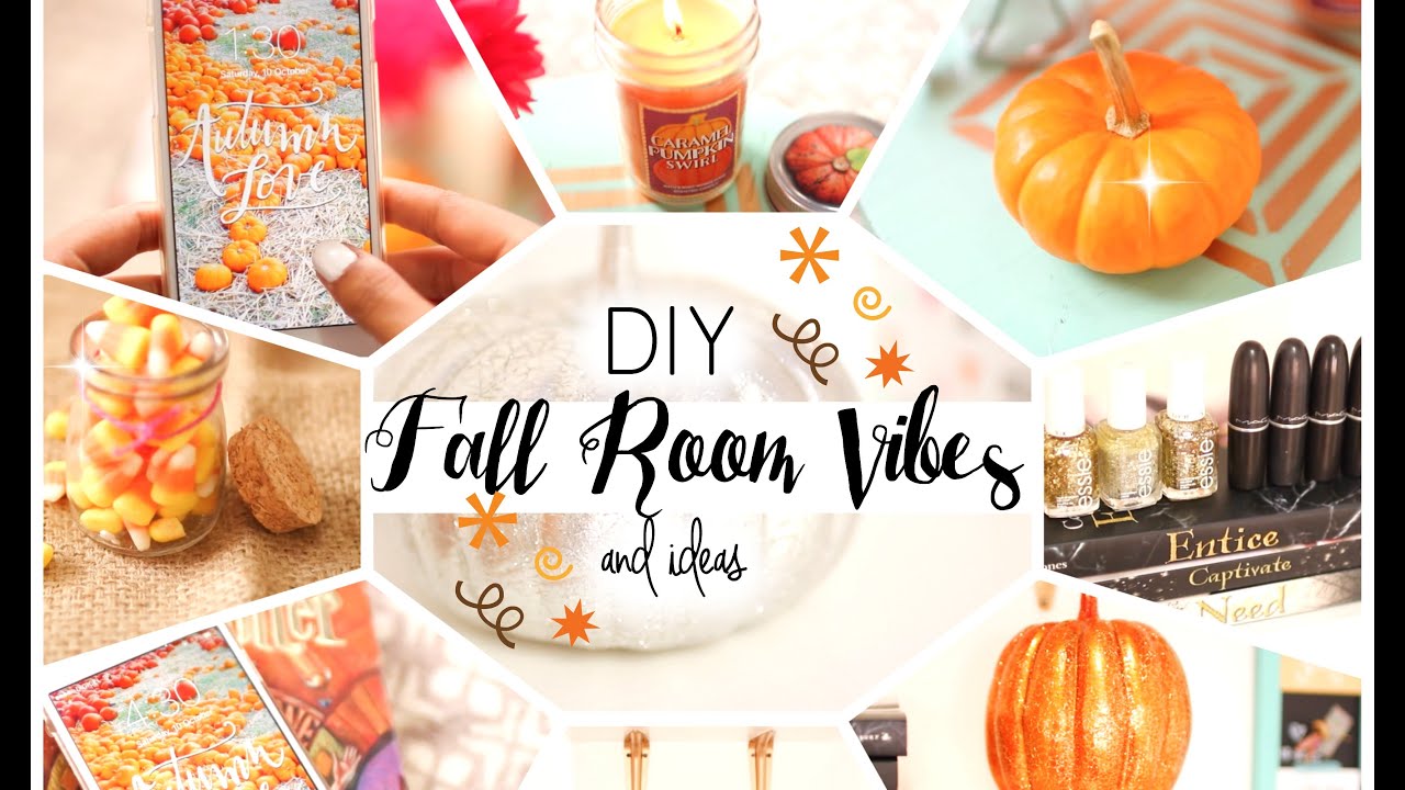DIY Fall Room Vibes & Ideas - YouTube