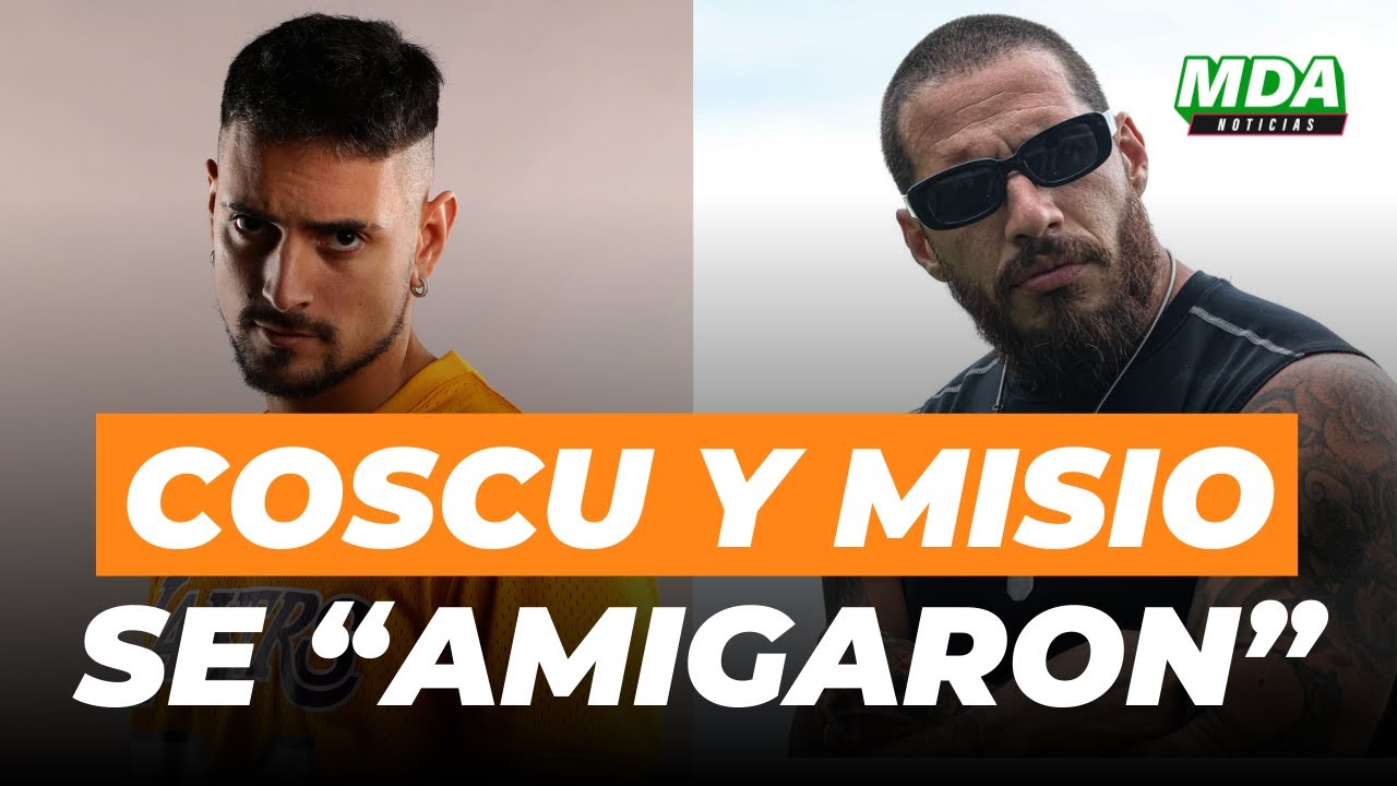 COSCU contó que hizo “LAS PACES” con el MISIO tras AÑOS de BEEF - YouTube