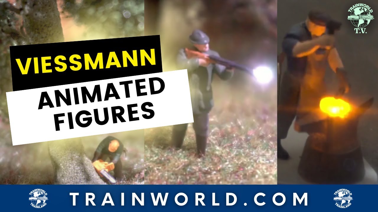 Viessmann Animated Figures! - YouTube