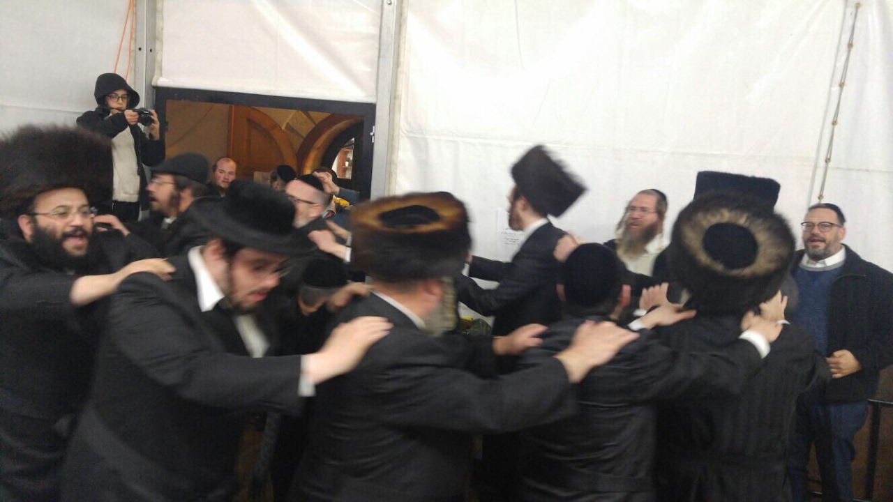 Scenes From Reb Shayele Keristirer's Yahrzeit In Bodrogkeresztúr ...