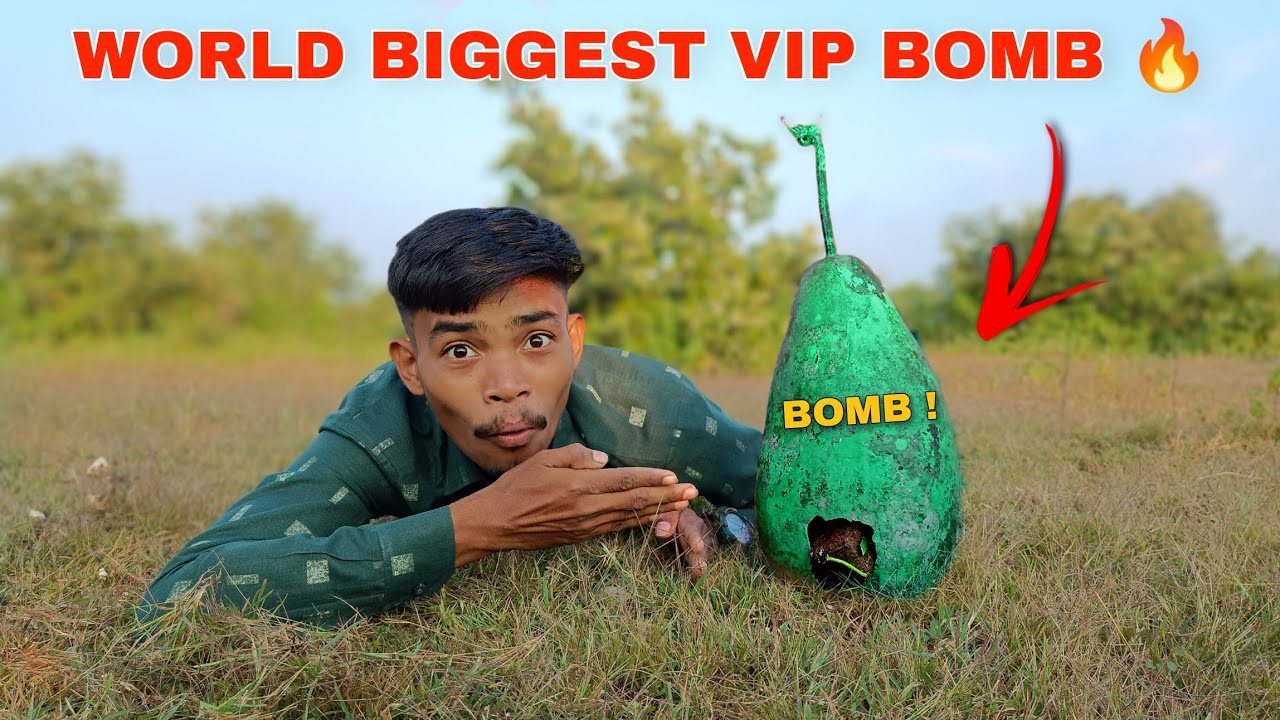 😲सबसे बड़ा VIP BOMB | World biggest VIP bomb | VIP bomb Experiment | Mr ...