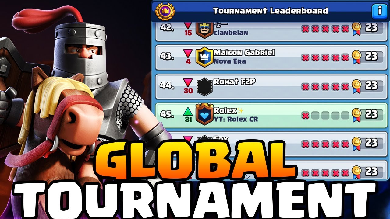 Top 50 with the Best *No Skill* Deck in Royal Tournament!😱🏆 - YouTube
