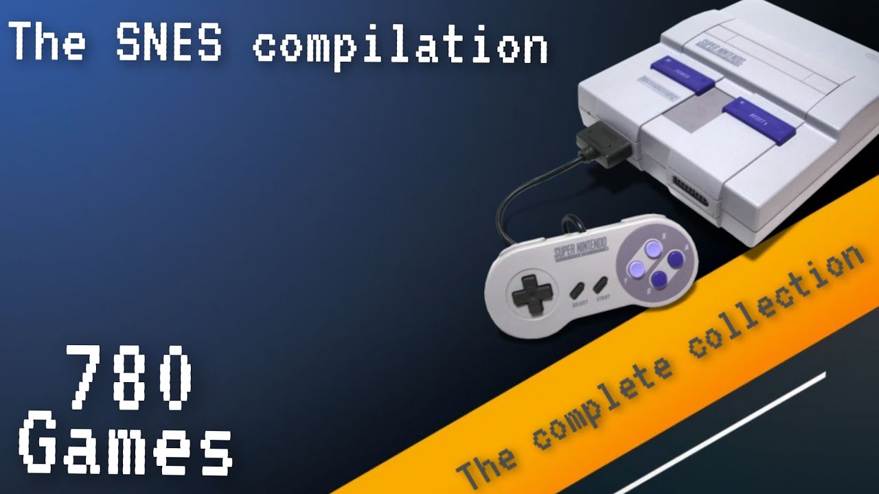 Super Nintendo game Compilation [all 780 games A to Z] - YouTube