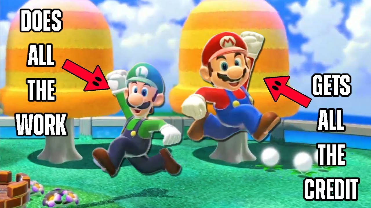 Luigi loses by doing absolutely everything again and again - Super ...