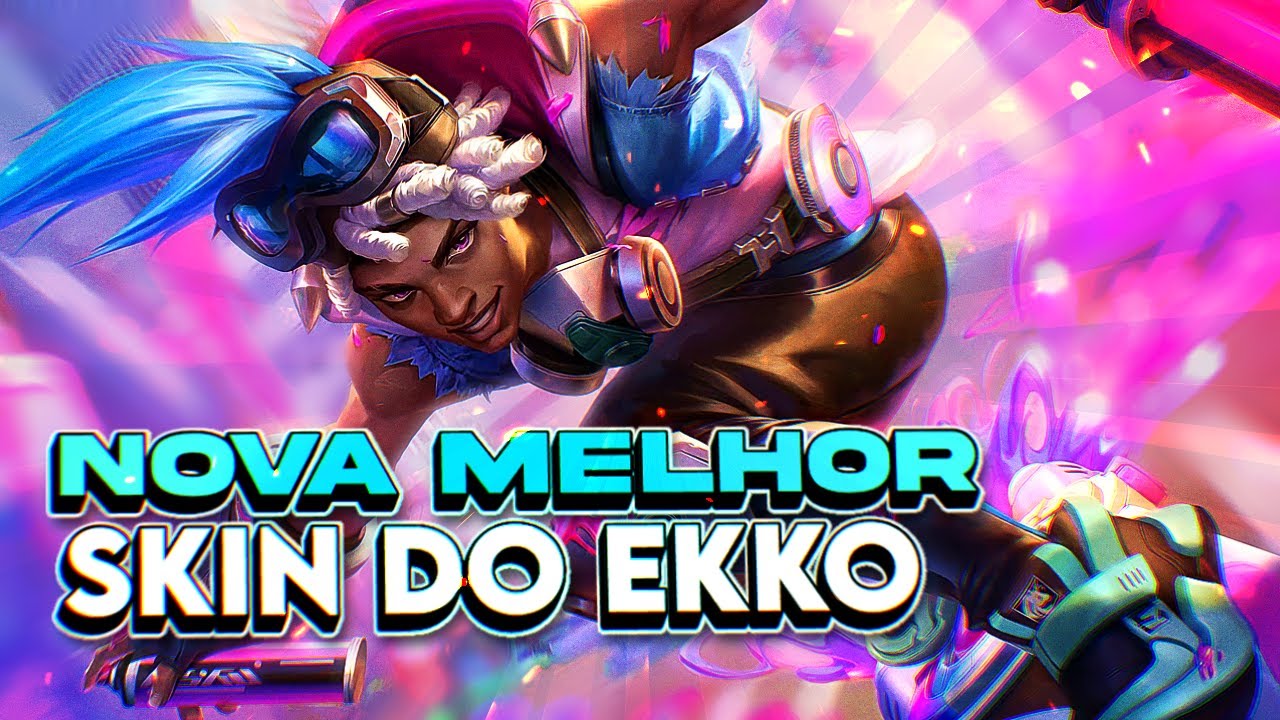 A NOVA MELHOR SKIN DO EKKO!! - Chromacrash Ekko | LoL Wild Rift - YouTube