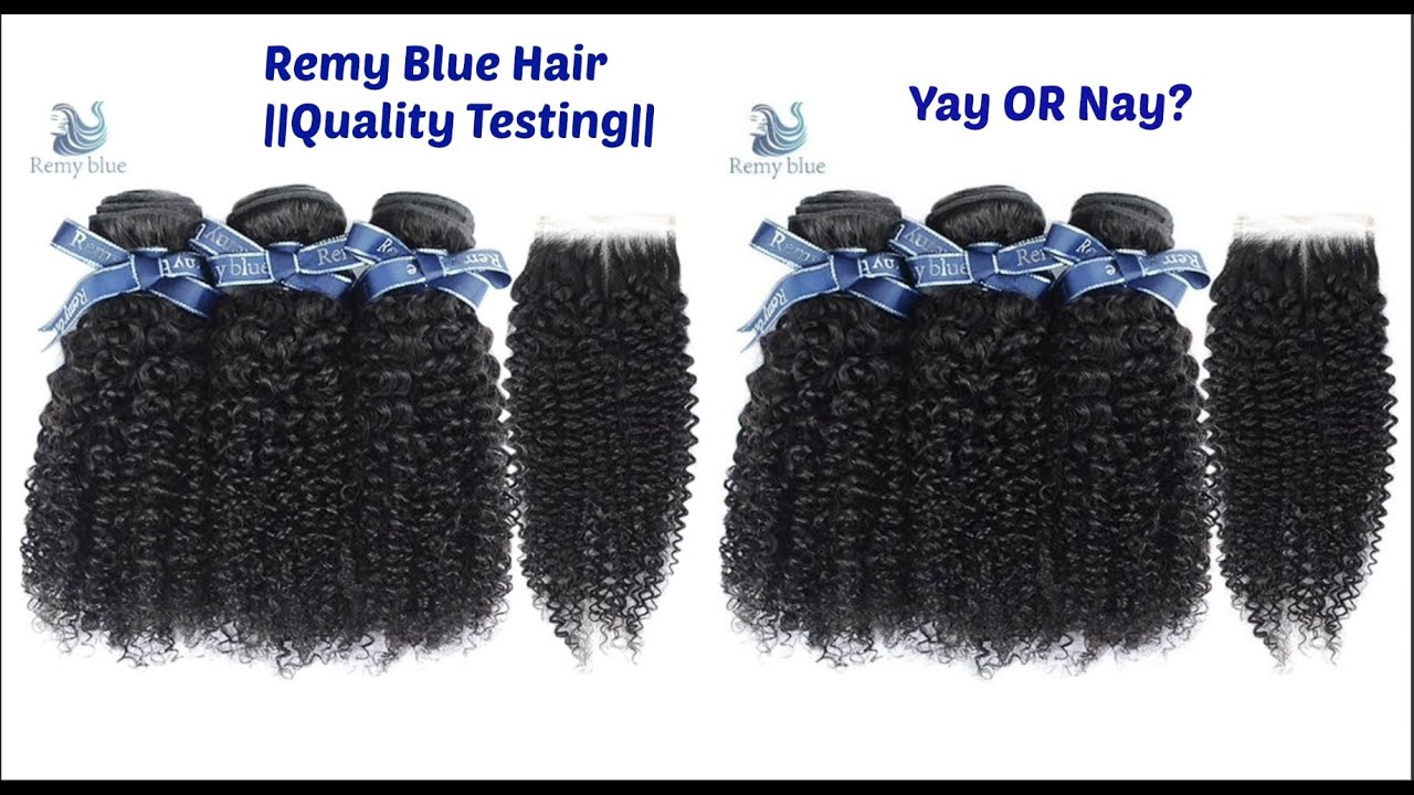 Remy Blue Hair ||Detailed Quality Testing|| Yay or Nay? - YouTube