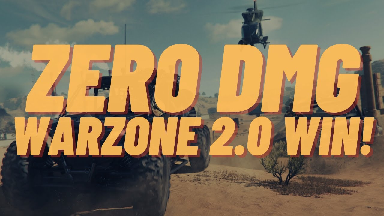 * NEW - How to Win EVERY SINGLE Warzone 2.0 game with ZERO damage ...